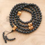 White Skull Mala Beads - Tibetan Prayer Beads