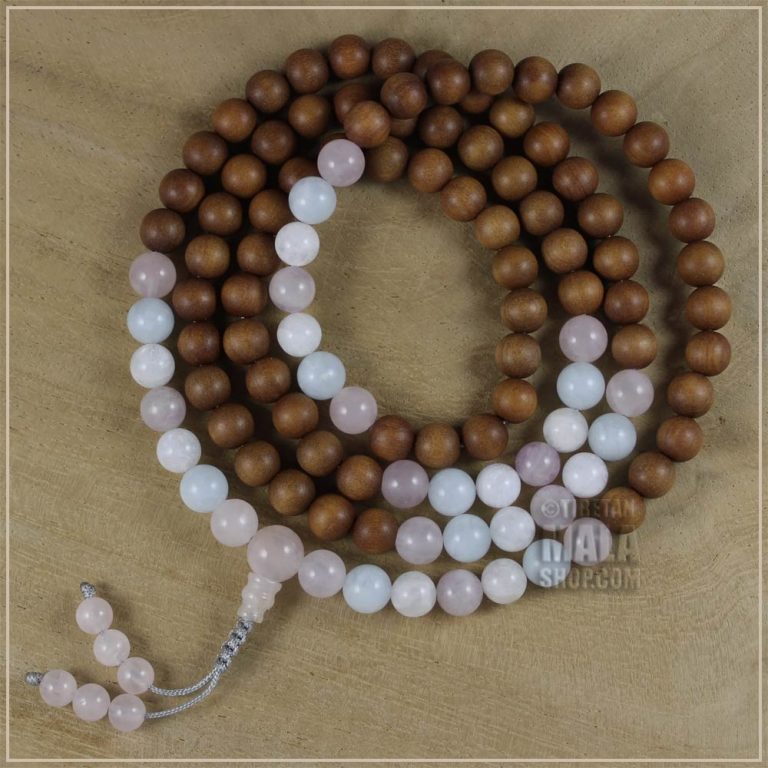 Mala Bead Necklace - Buddhist Mala Beads Necklace - Mala Bead