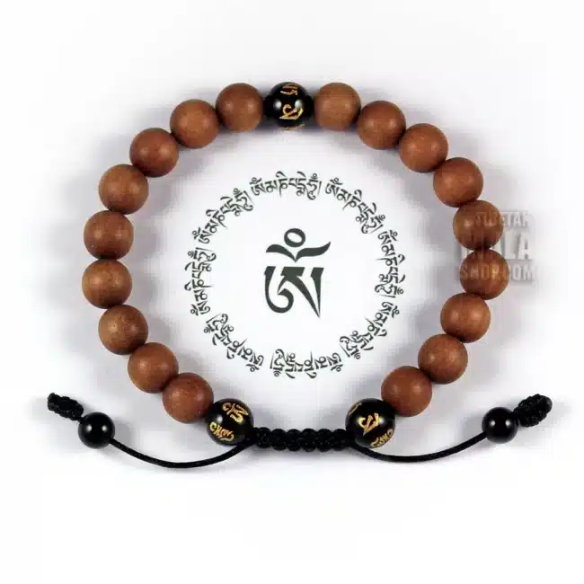 Om Mani Padme Hum Bracelet - Om Mani Mantra Beads