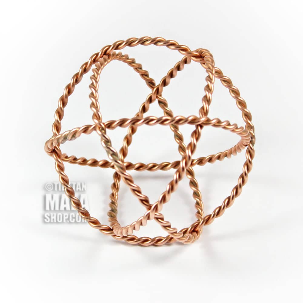 Tensor Generator Bracelet with 4 Copper Tensor Rings